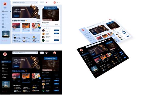 ui nft dashboard figma