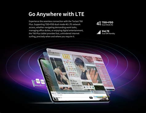 Teclast T60 Plus Android Tablet Comes With Dual SIM And 2K Display At