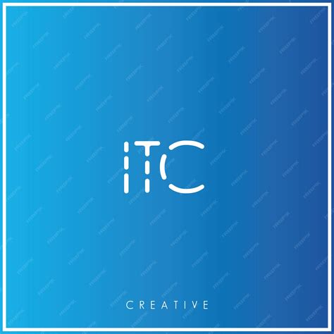 Itc Premium Vector El último Diseño De Logotipo Creativo Logo Vector Ilustración Logo Creativo