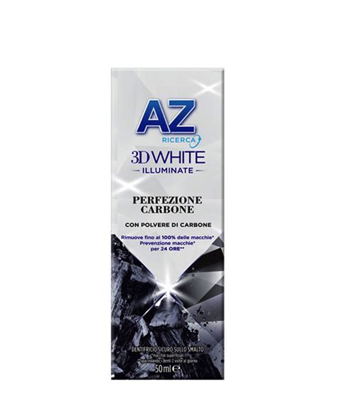AZ D White Illuminate Perfezione Carbone extra bělící zubní pasta ml