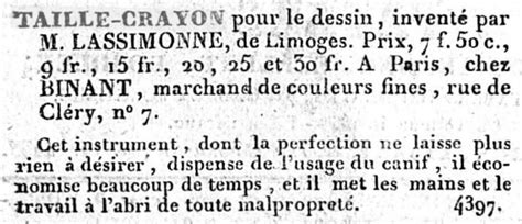 Bernard Lassimonne Inventor Of The Pencil Sharpener