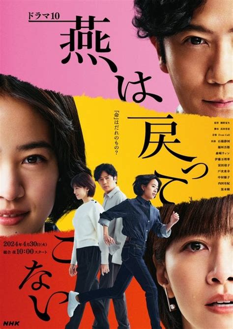 燕は戻ってこない メインビジュアル解禁 奈緒の気ままにブログ