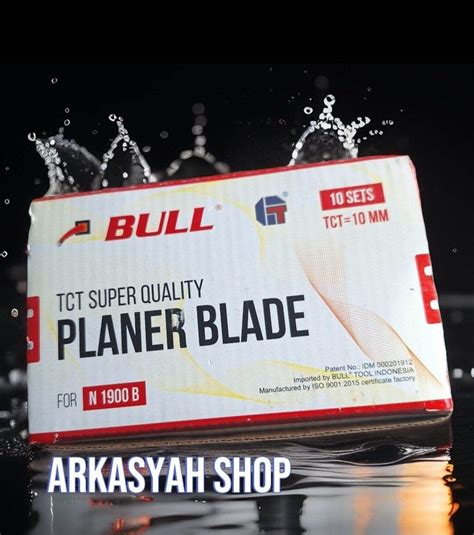 Mata Pisau Pasah Bull Box 1 Box Isi 10 Pcs Pisau Kayu Pisau Serut Pisau