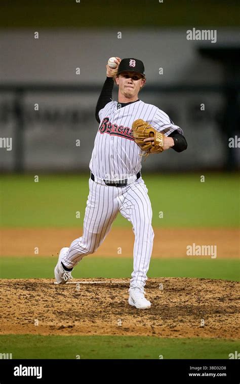 Birmingham Barons Pitcher Peyton Pallette 18 During An Milb Southern League Baseball Game