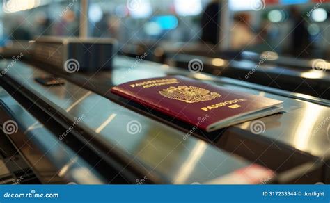 The Third Image Focuses On A Closeup View Of A Passport Being Scanned By A Machine At The Id The Third Image Focuses On A Closeup View Of A Passport Being Scanned By A Machine At The Id