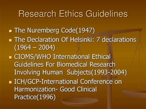 Ethics In Medical Research Ethics In Medical Research Ppt Download