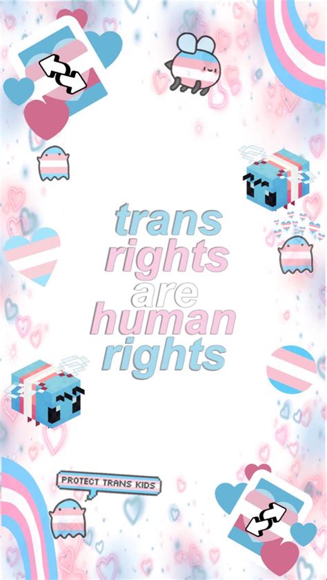 Trans Wallpaper Gay Day Trans Flag Gender Fluid Wallpaper