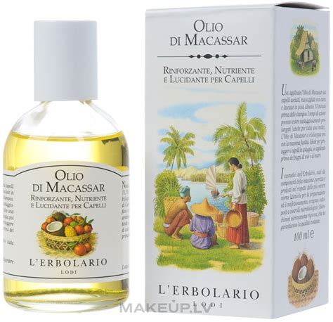 Lerbolario Olio Di Macassar Makassara Eļļa Makeuplv