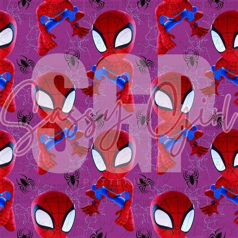 Pink Spidey Sassy Girl Patterns