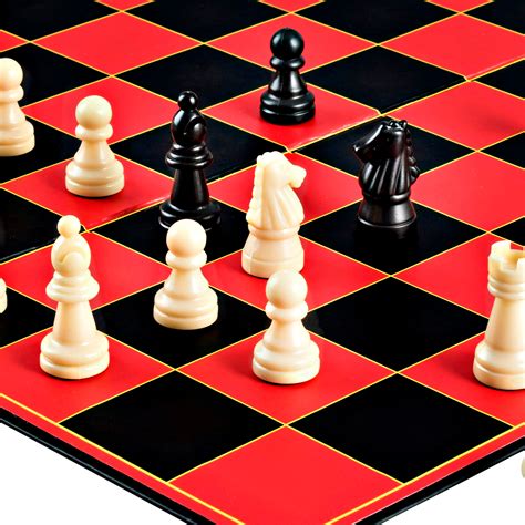Point Games Classic Chess Board Game Super Durable Board Best Folding