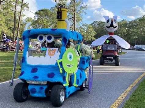 Creative Golf Cart Halloween Decorations Spooky Ideas For Your