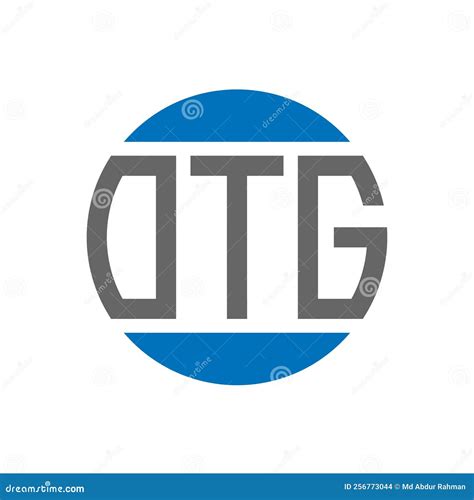 Otg Letter Logo Design On White Background Otg Creative Initials