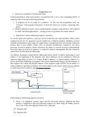 Assignment Docx Assignment Discuss Two Problems In Fixed Partitioning Fixed