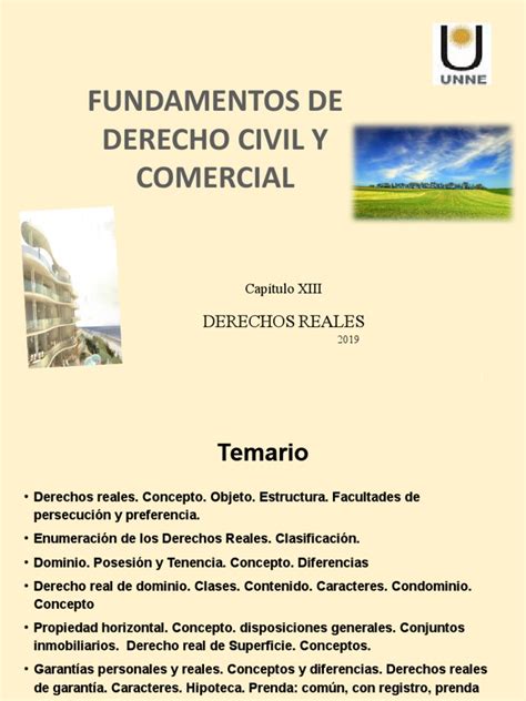 Capítulo 13 Derechos Reales Descargar Gratis Pdf Propiedad