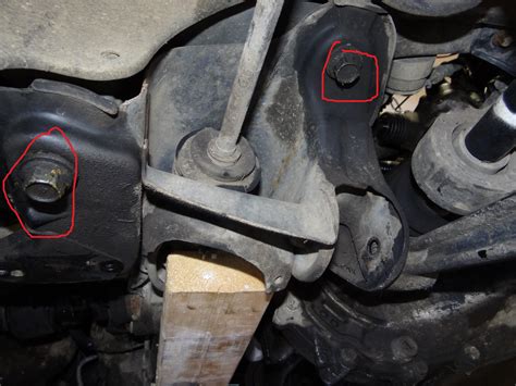 Front Subframe K Frame Removal And Install 4ws And 2ws Honda Prelude