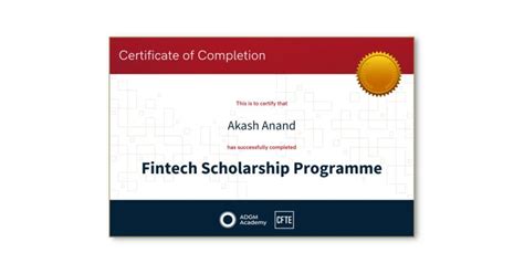 Akash Anand Na Linkedin Fintech Scholarship Programme • Akash Anand