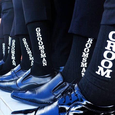 Groomsmen Socks For The Wedding Day Priced Low And Shipped Quick