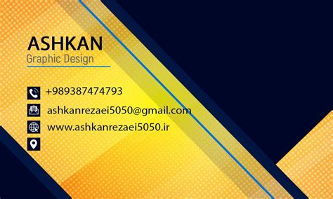 سامانه دانشگاهیان نمونه کار اشکان رضایی کارت ویزیت