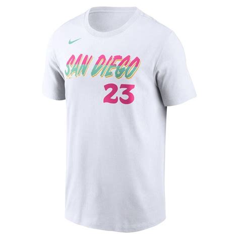 Nike Mlb フェルナンド・タティス・ジュニア パドレス Tシャツ 2022 シティーコネクト City Connect ネーム＆ナンバー