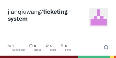 GitHub Jianqiuwang Ticketing System