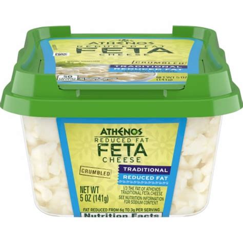 Athenos Reduced Fat Crumbled Feta Cheese 5 Oz Frys Food Stores