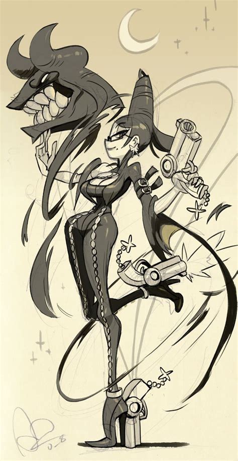 Bayonetta By Oh8 On Deviantart Bayonetta Skullgirls Artist