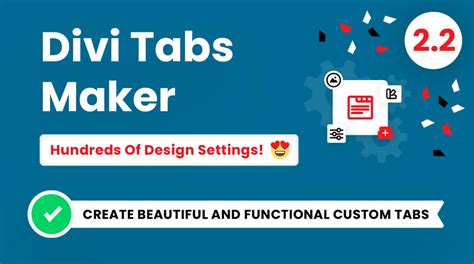 Divi Tabs Maker Pee Aye Creative