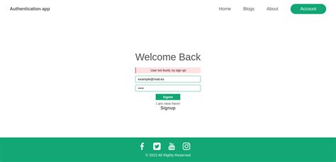 Github Jmollericonauthenticationfront This Is An App About Authentications To This Project