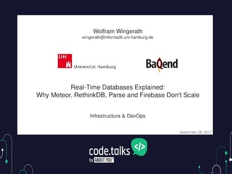 Pdf Real Time Databases Explained Why Meteor Rethinkdb · Real