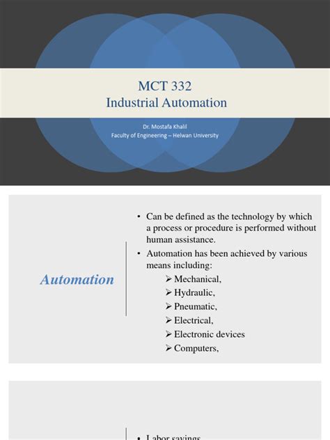 mct 332 industrial automation lec 1 pdf