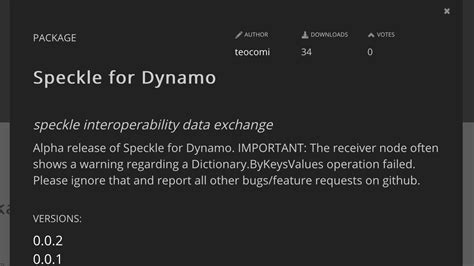 Speckle Works Now Supports Dynamo Zhukoven