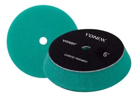 Boina De Espuma Corte Pesado Verde 6 Para Polimento Vonixx Mercadolivre