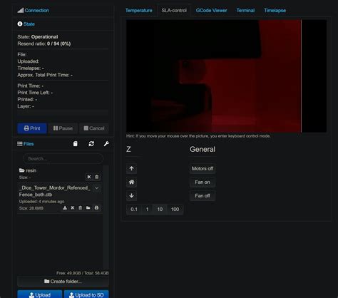 octoprint elegoo saturn s chitboard plugin rpi0w can control