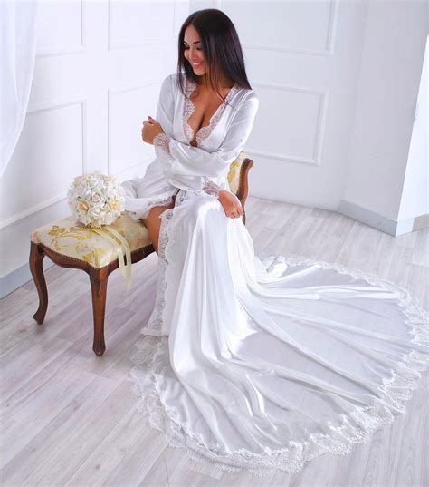 Satin Robe Back