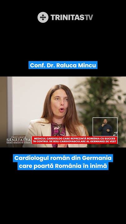 Conf Dr Raluca Mincu Pacienți Români Tratați în Germania De