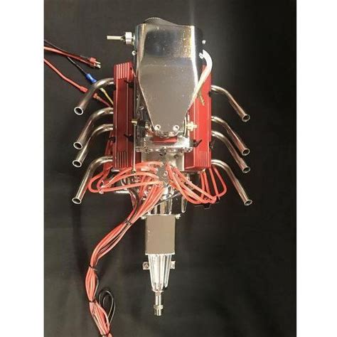 1 4 Scale V8 Nitro Powered Supercharged Working Engine