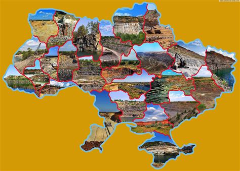 Карта ресурсов украины полезных ископаемых