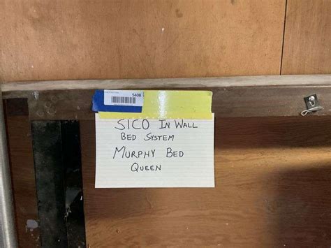 Sico In Wall Bed System Queen Murphy Bed Hurley Real Estate And Auctions