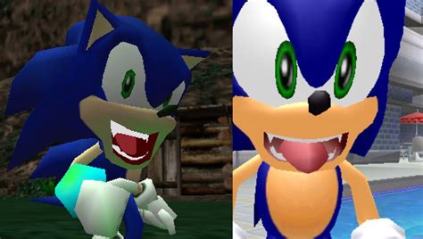 Sonics Model With Fixed Mouth Request For Sonic Adventure Dx Sadx