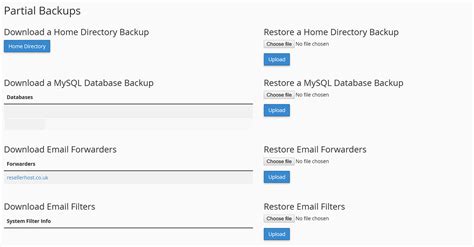 Managing Backups Using CPanel On Shared Hosting Jolt Wiki