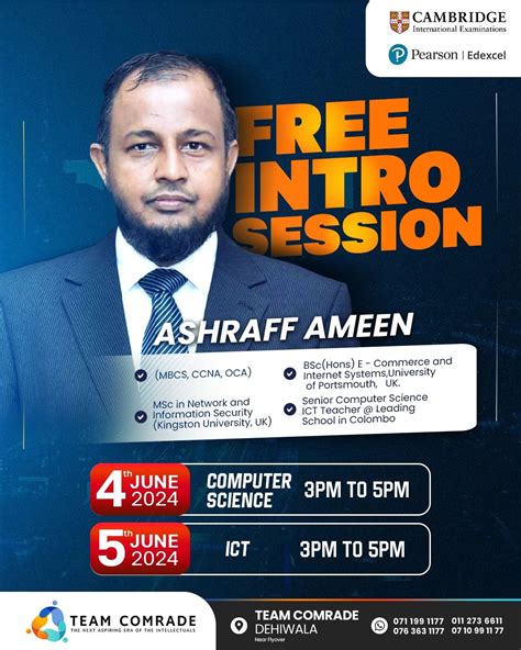 Ashraff Ameen On Linkedin Computerscience Ict Cambridge