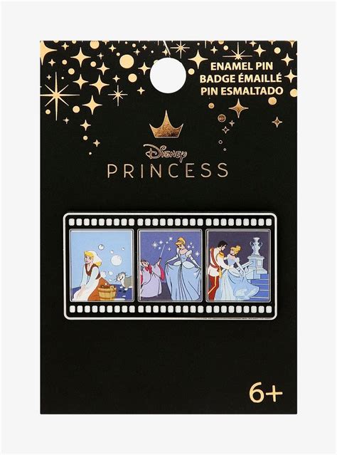 Cinderella Loungefly Disney Cinderella Film Strip Scenes Enamel Pin Boxlunch Exclusive At Mall