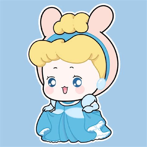 迪士尼公主少女兔 画师：少女兔iiilass 堆糖，美图壁纸兴趣社区