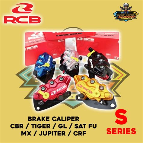 Jual RCB Kaliper Depan 2 Piston S Seri CBR 150 Tiger GL NMax Byson R15