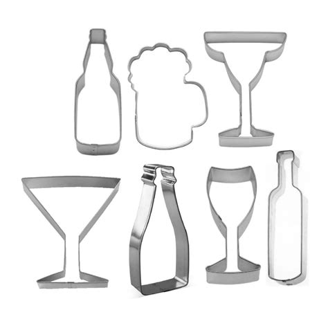 Large Soda Pop Beer Bottle 6 Inch Cookie Cutter The Cookie Cutter Shop