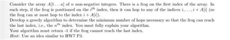solved consider the array a[1…n] of n non negative integers
