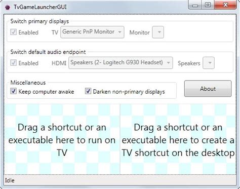 Make A Secondary Monitor The Primary One With Tvgamelauncher Ghacks Tech News