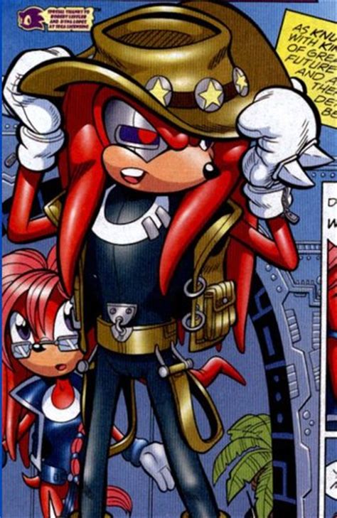 Knuckles The Echidna Light Mobius Mobius Encyclopaedia Sonic The