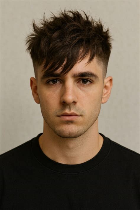 Blowout Taper With Textured Fringe And Other Blowout Styles For Men