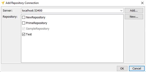 Connecting To A Repository